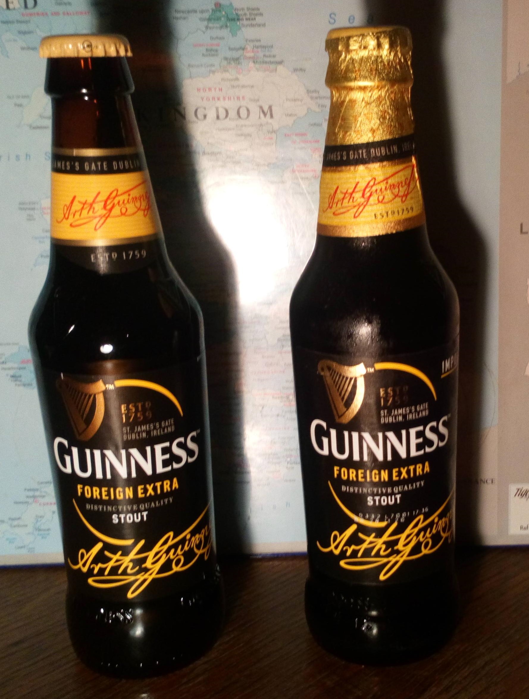 Spot the difference: Guinness Export – The Compartments
