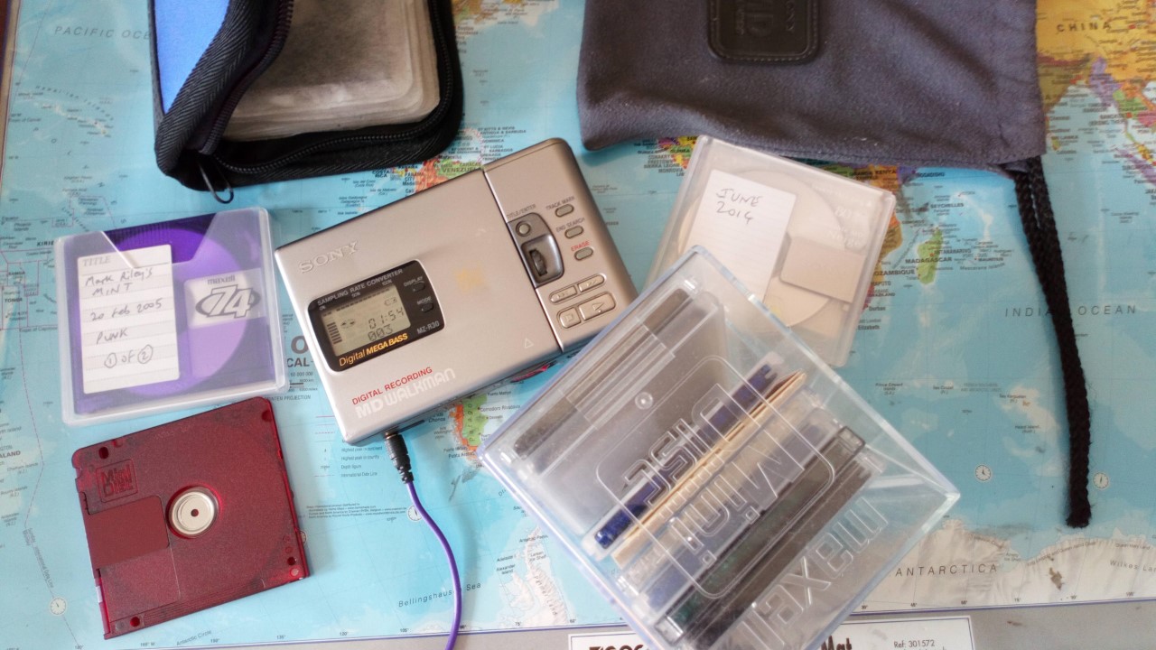 Word of the week: MiniDisc – The Compartments